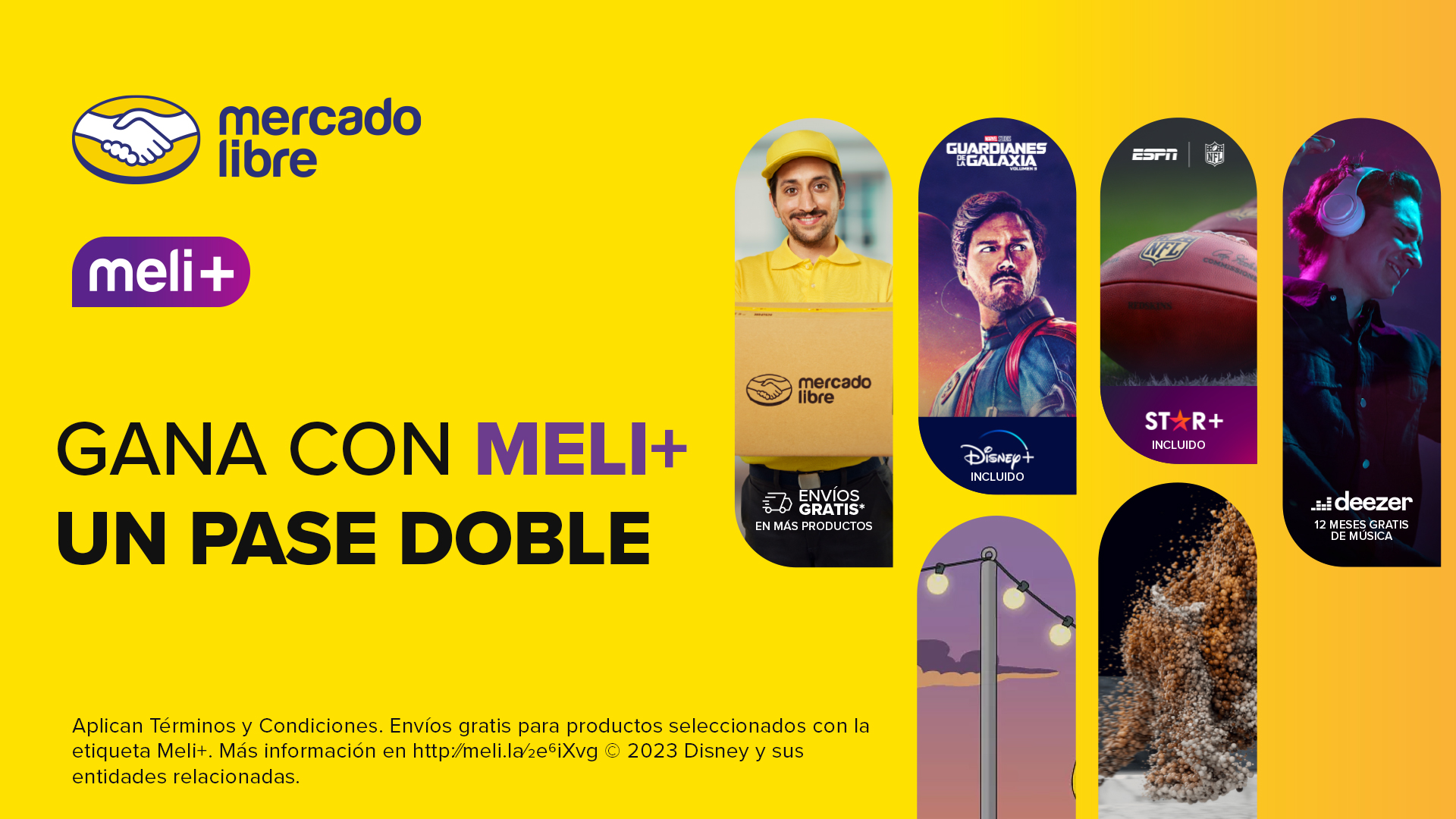 Gana con Meli un pase doble